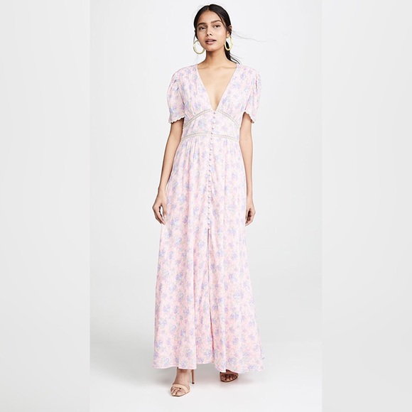 LoveShackFancy | Dresses | Nwt Loveshackfancy Stacy Duster In Pink ...